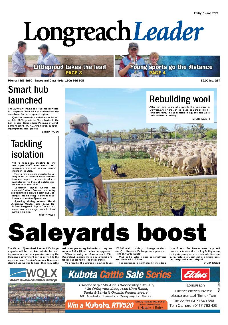 Longreach Leader Today - 3rd June 2022 | Leader Today